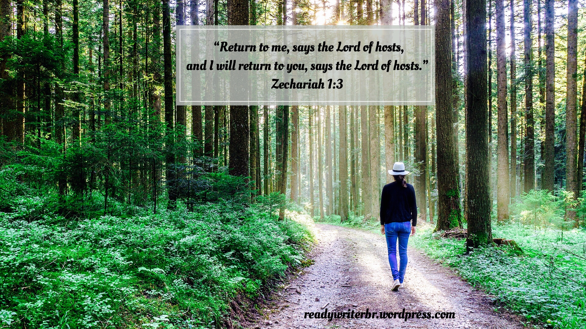 Return to Me and I Will Return to You – HOPE & LIGHT