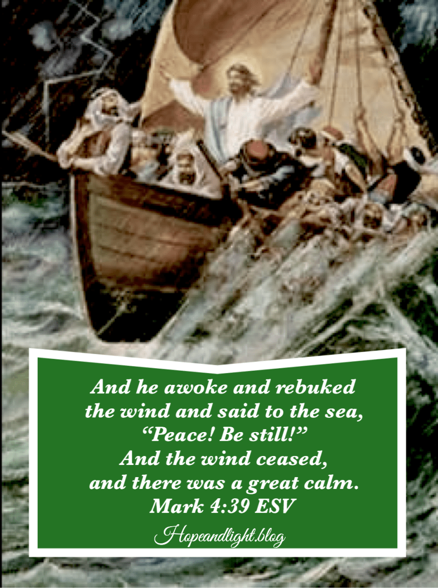 Jesus Is With Us in the Storm – HOPE & LIGHT